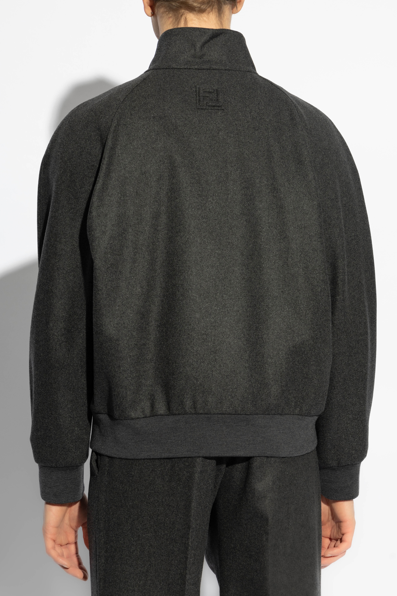 Fendi Cashmere jacket with stand-up collar | Men's Clothing Fendi Cashmere jacket with stand-up collar | Men's Clothing